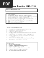 Aims of the Big Three | PDF | World War I | Treaty Of Versailles