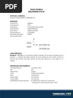 Termidor Ficha Técnica | PDF | Hormiga | Fundación (Ingeniería)