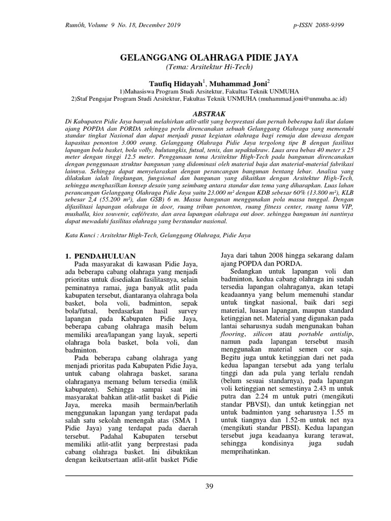 Taufiq MJ Des 2019 | PDF