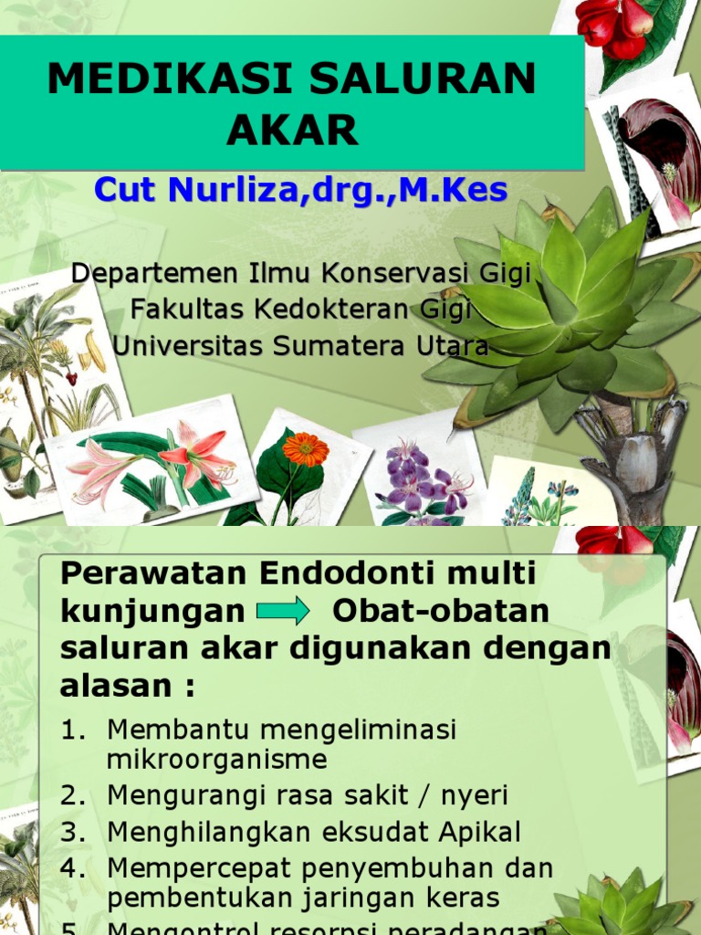 KG 3.4 Medikasi Saluran Akar | PDF
