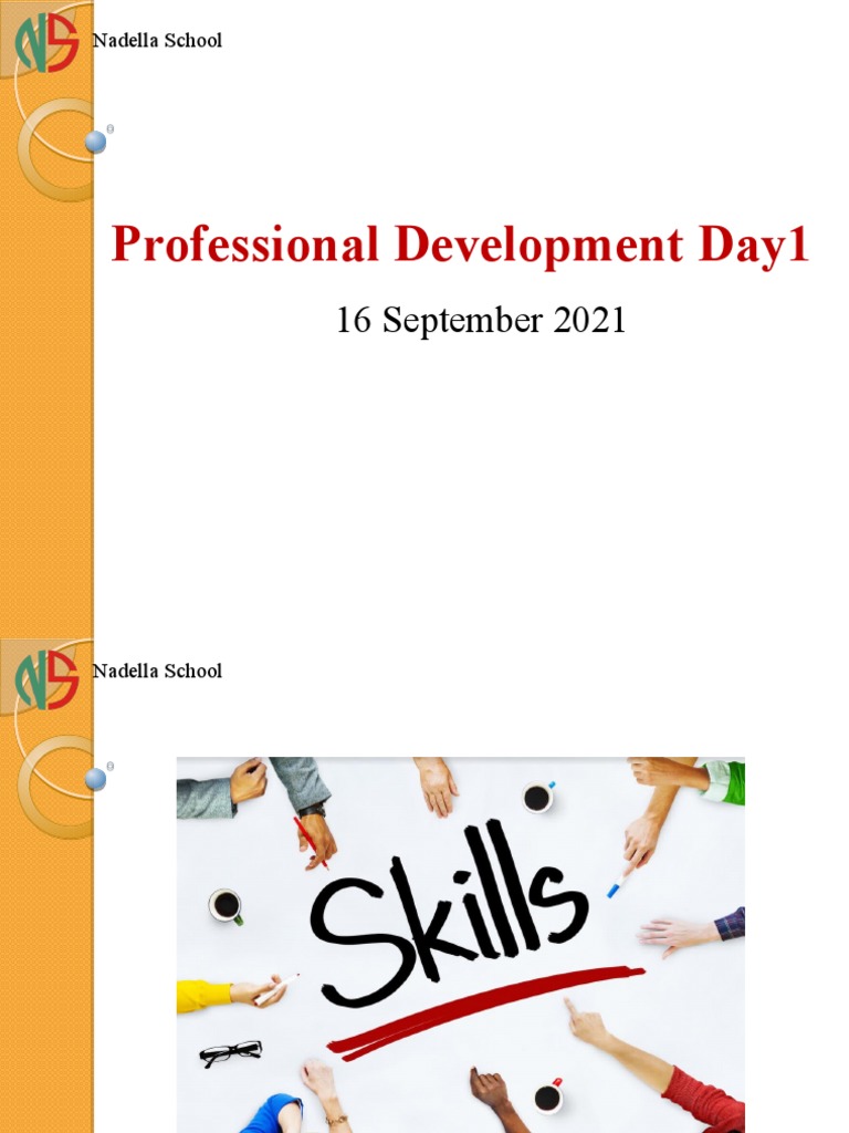 Professional Development Day1: 16 September 2021 | PDF | Pedagogy ...