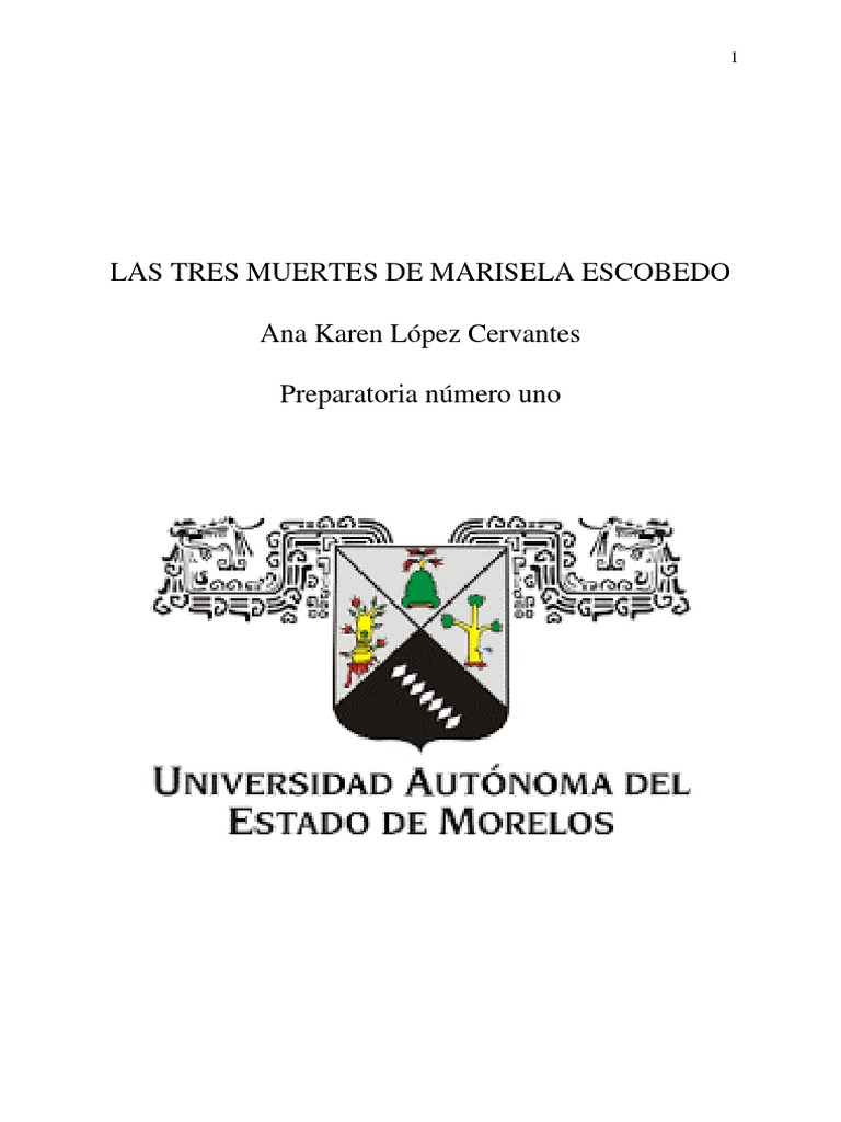Las Tres Muertes de Marisela Escobedo | PDF