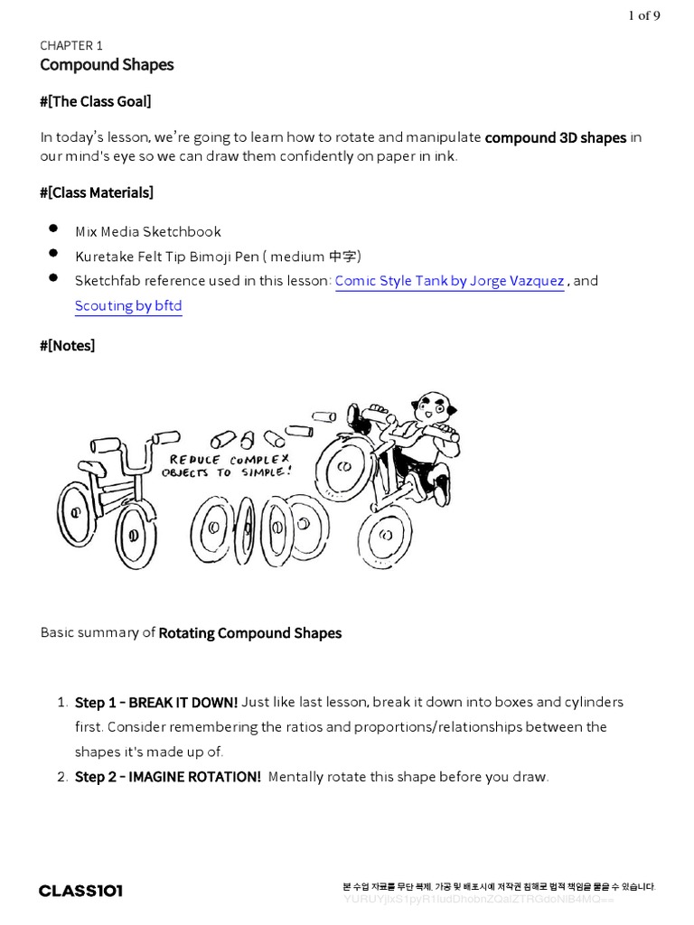 (CHAPTER 1-3) Compound Shapes | PDF | 3 D Computer Graphics