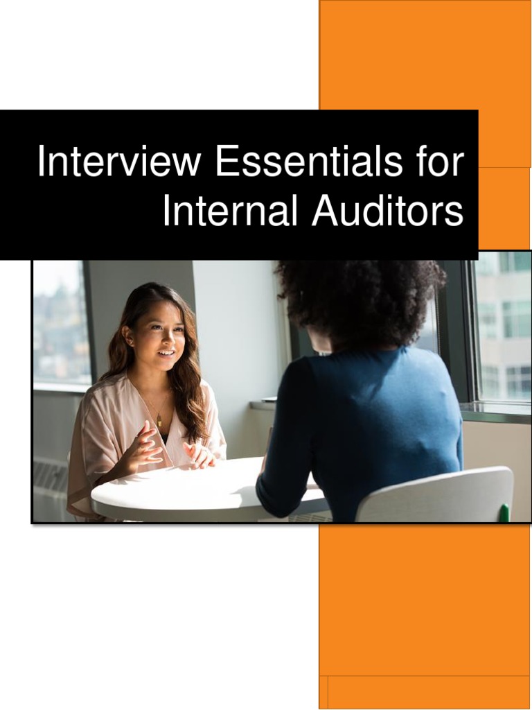 Internal Audit Interview | PDF | Interview | Goal