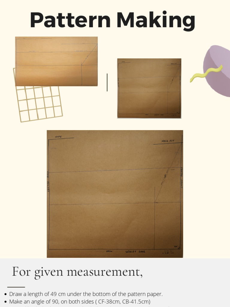 Pattern Making | PDF