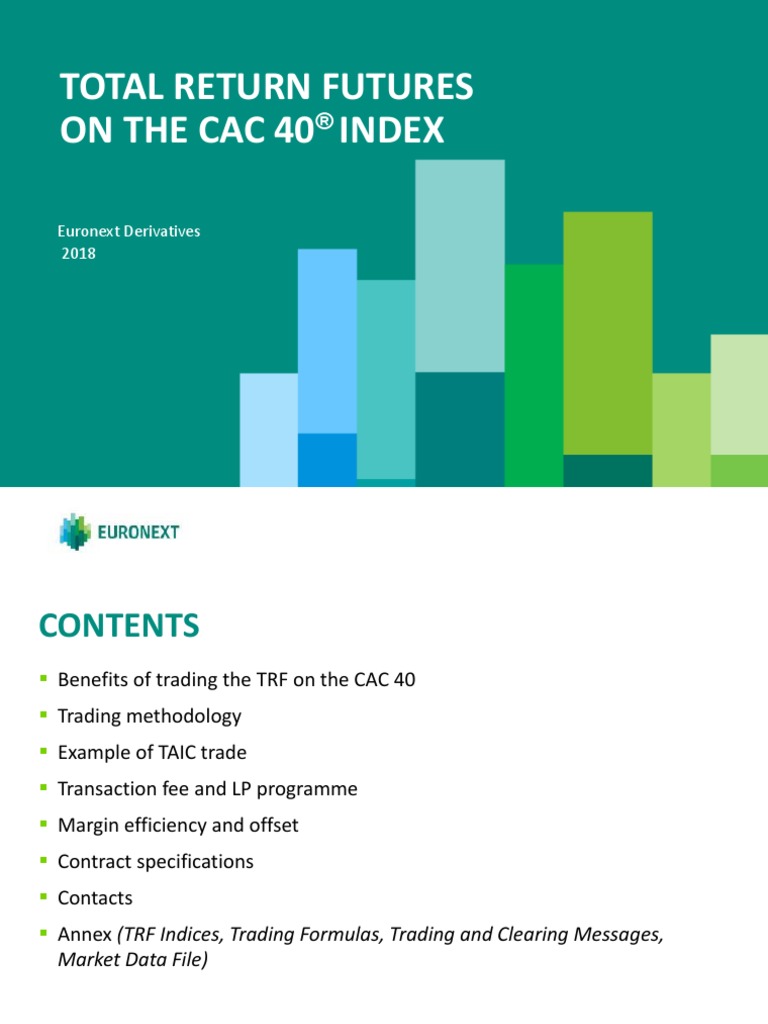 Total Return Futures On Cac 40 Presentation | PDF | Futures Contract ...