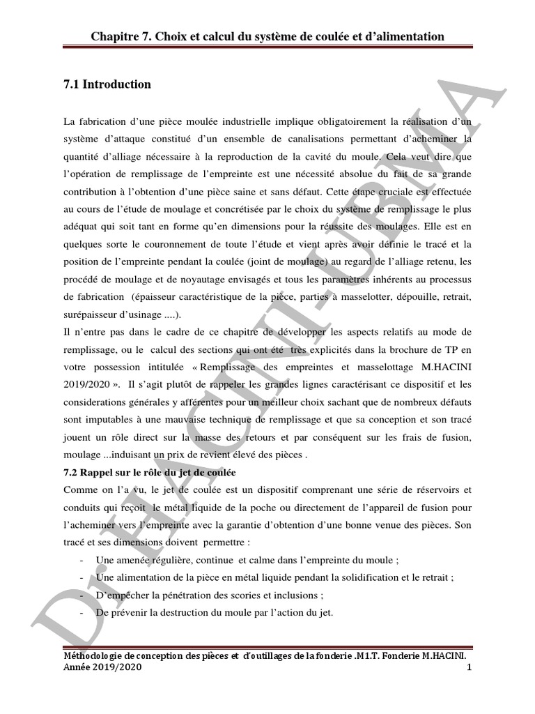 Partie 1.chapitre 7. Choix Et Calcul Du Systeme Dalimentation | PDF ...