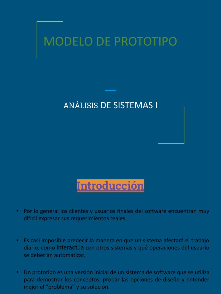 Modelo de Prototipos | PDF | Software | Ingeniería de software