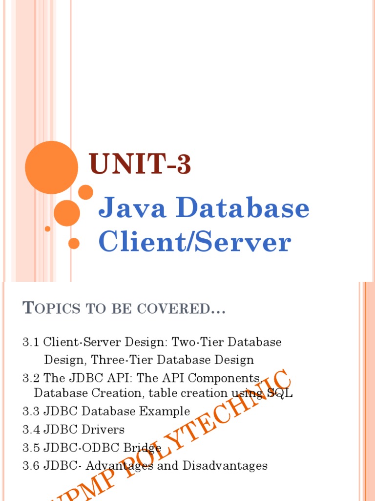 Unit-3 Ajava | Descargar gratis PDF | Databases | Information Age Unit-3 Ajava | Descargar gratis PDF | Databases | Information Age