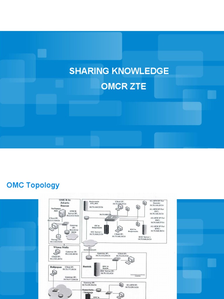 Common Alarms and Solutions in OMC Systems | PDF | Information ...