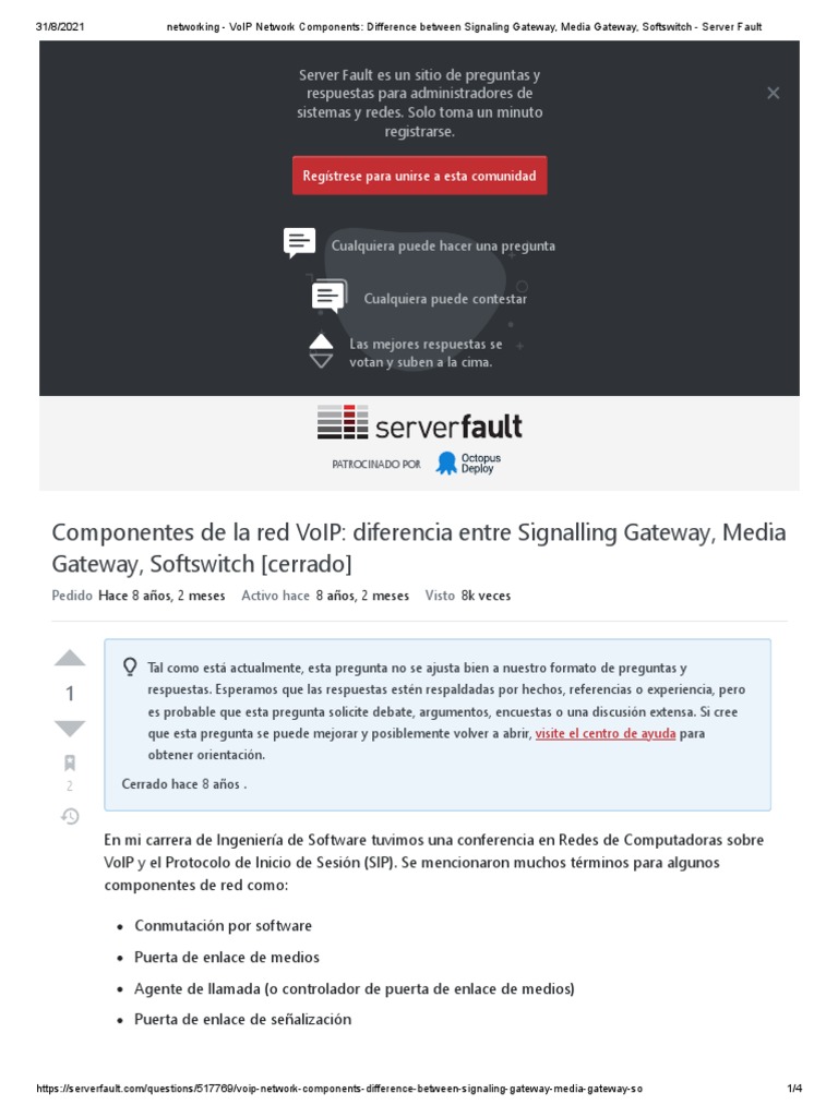 Difference Between Signaling Gateway, Media Gateway, Softswitch | PDF ...