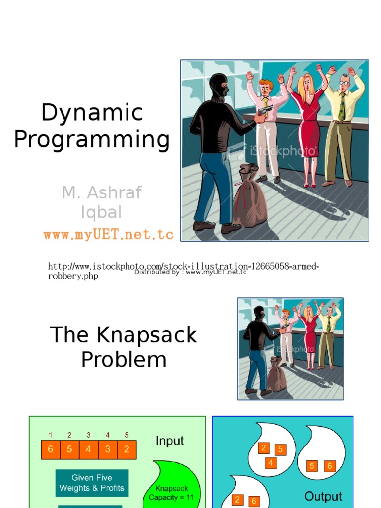 Dynamic Programming (Dr. Ashraf Iqbal) (WWW - myUET.net - TC) | PDF | Dynamic Programming ...