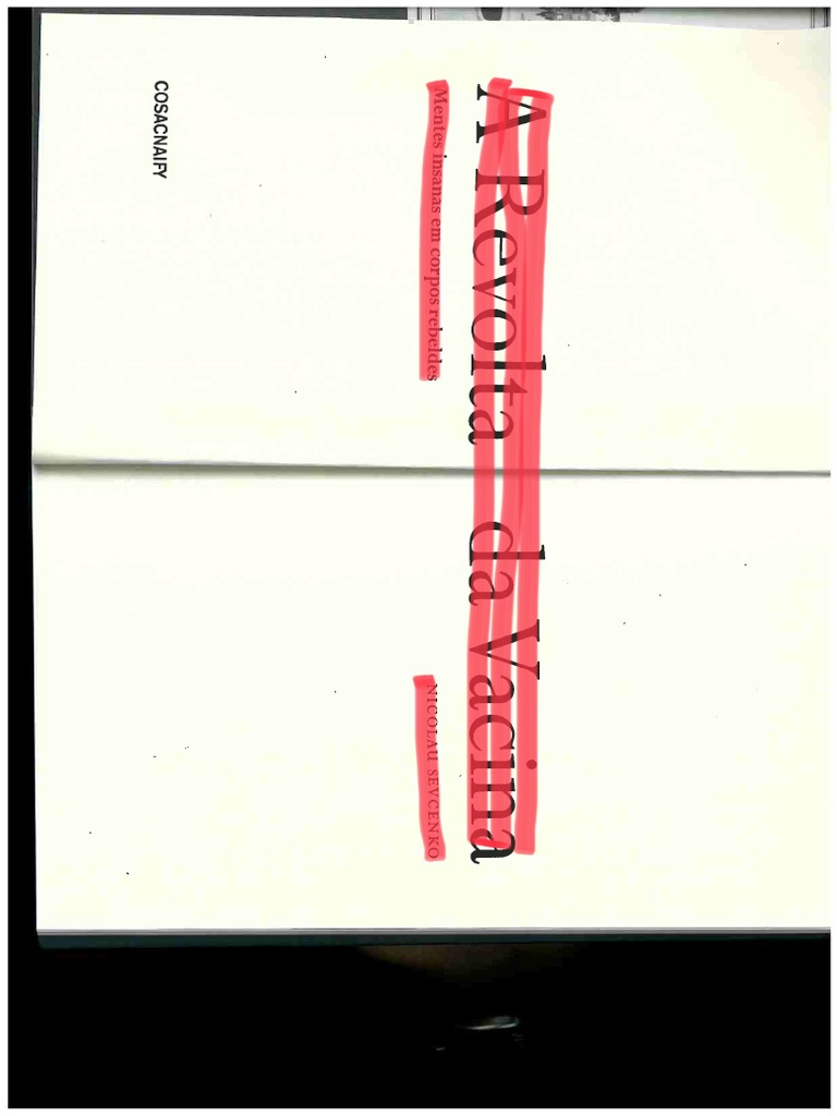 A Revolta Da Vacina Sevcenko Cap 2 e Cap 4 | PDF