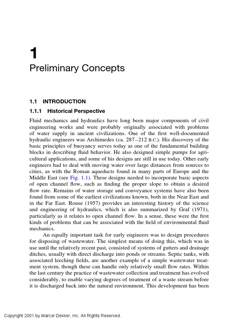 Preliminary Concepts: 1.1 1.1.1 Historical Perspective | PDF | Tensor ...