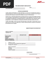 Passport Release Form Template | PDF