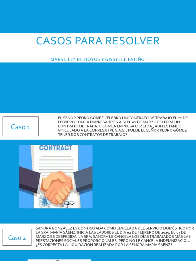 Casos para Resolver | PDF