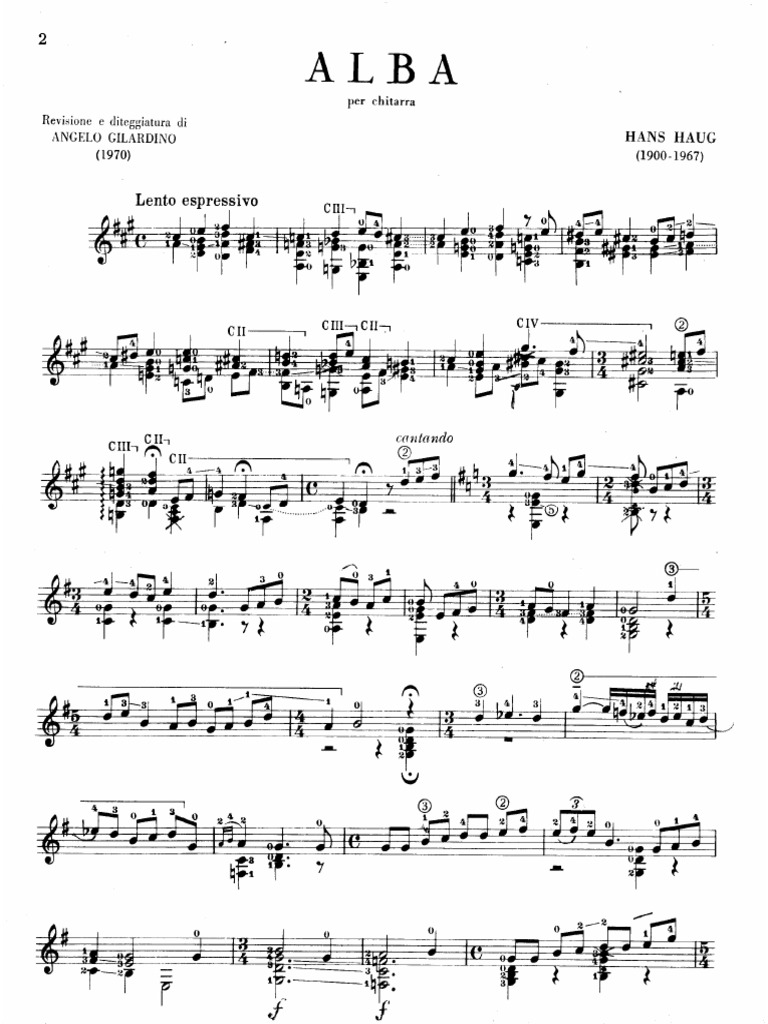 Hans Haug Alba | PDF