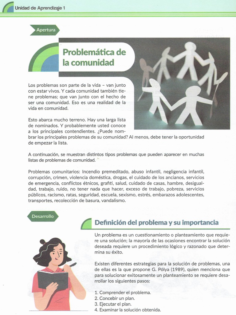 Lectura de Problematica de La Comunidad | PDF