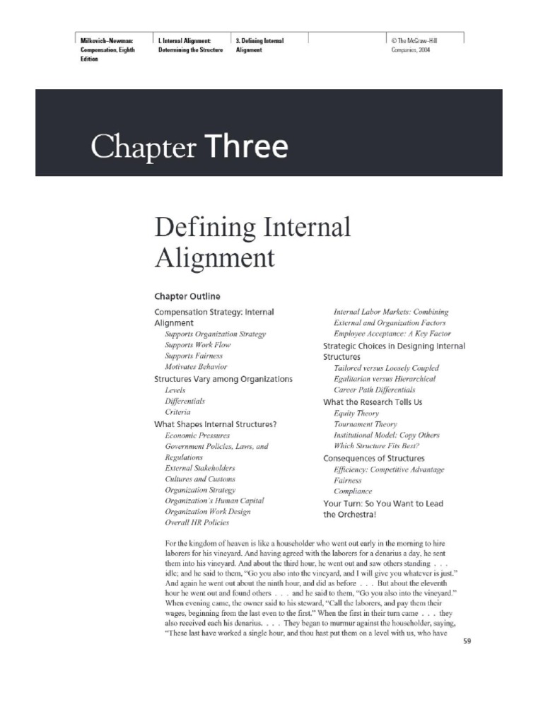 Defining Internal Alignment | PDF