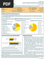 Fund Fact Sheets - Prosperity World Equity Index Feeder Fund | PDF | Inflation | Stock Market Index