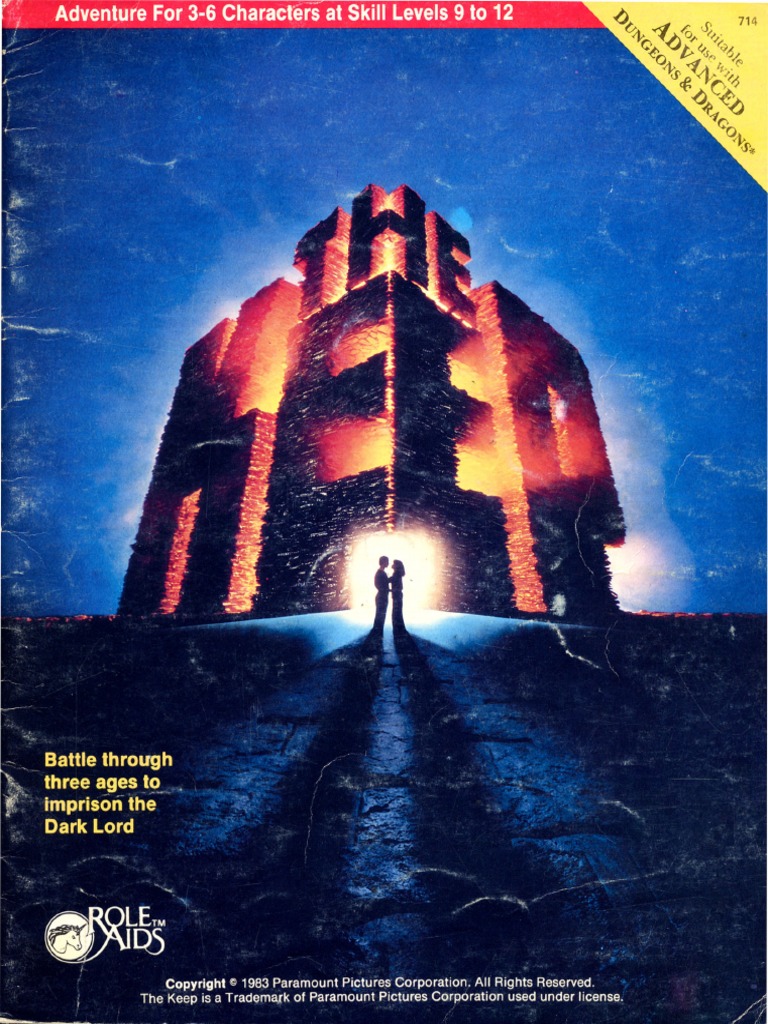 Mayfair Games Role Aids 714 The Keep | PDF