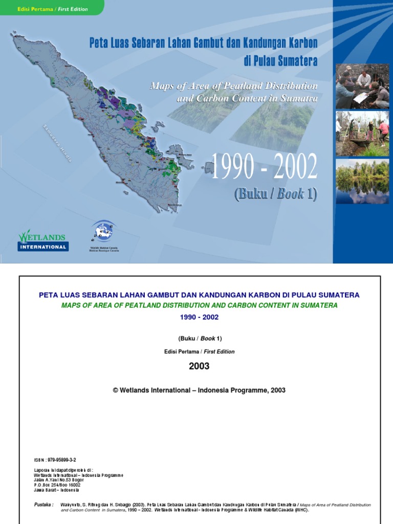 Atlas Sebaran Gambut Sumatera | PDF