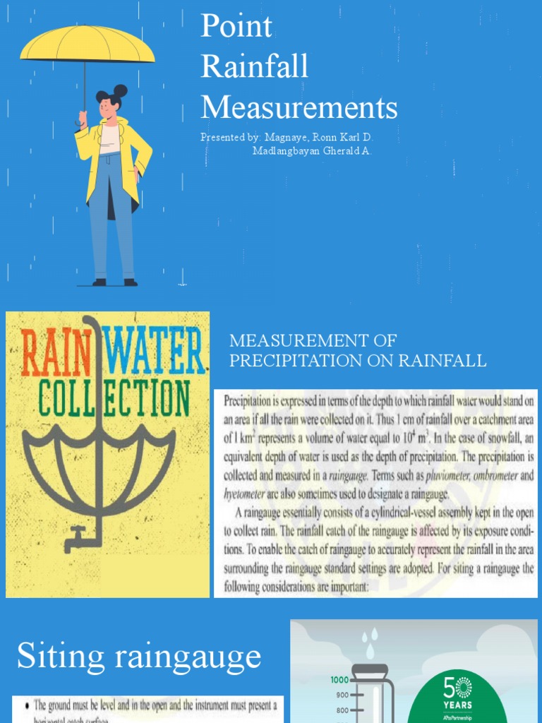 3ce6 Point Rainfall Measurement | PDF