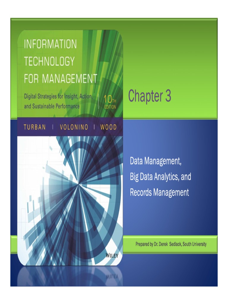 CH 03 | PDF | Databases | Data Warehouse