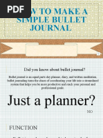 The Bullet Journal Reference Guide | PDF