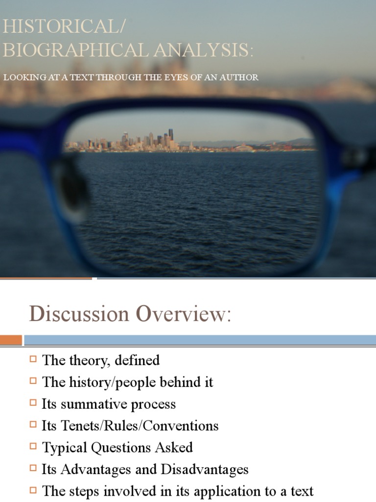 Historical Biographical Approach 2014 | PDF | Biography | Author