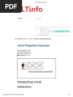 Physiology of Voice Production | PDF | Singing | Lung