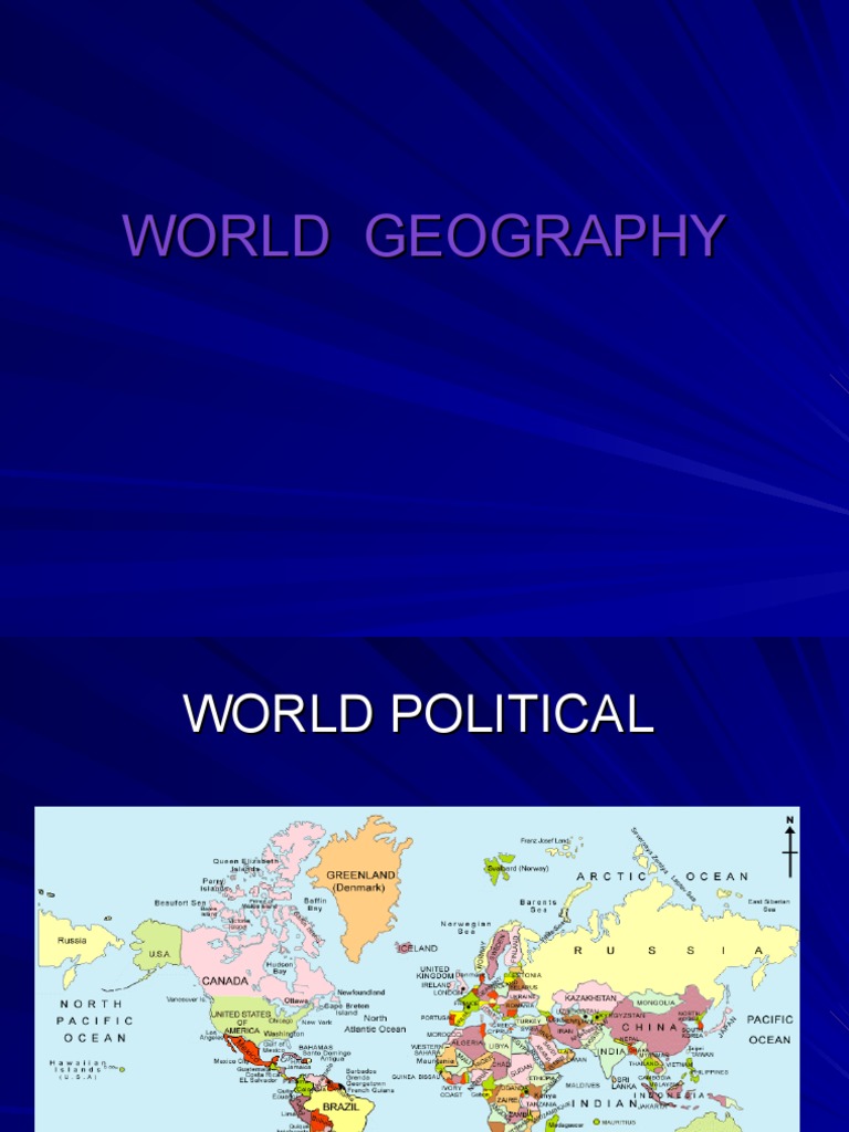 World Geography | PDF | North America | South America