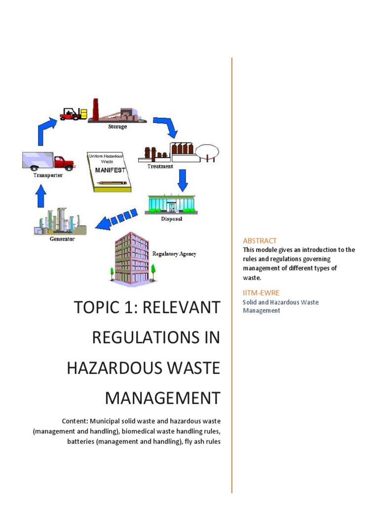 EE Unit 2 | PDF | Municipal Solid Waste | Waste Management