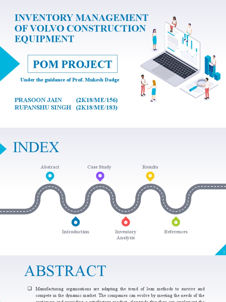 Pom Project: Inventory Management of Volvo Construction Equipment | PDF | Inventory | Lean ...