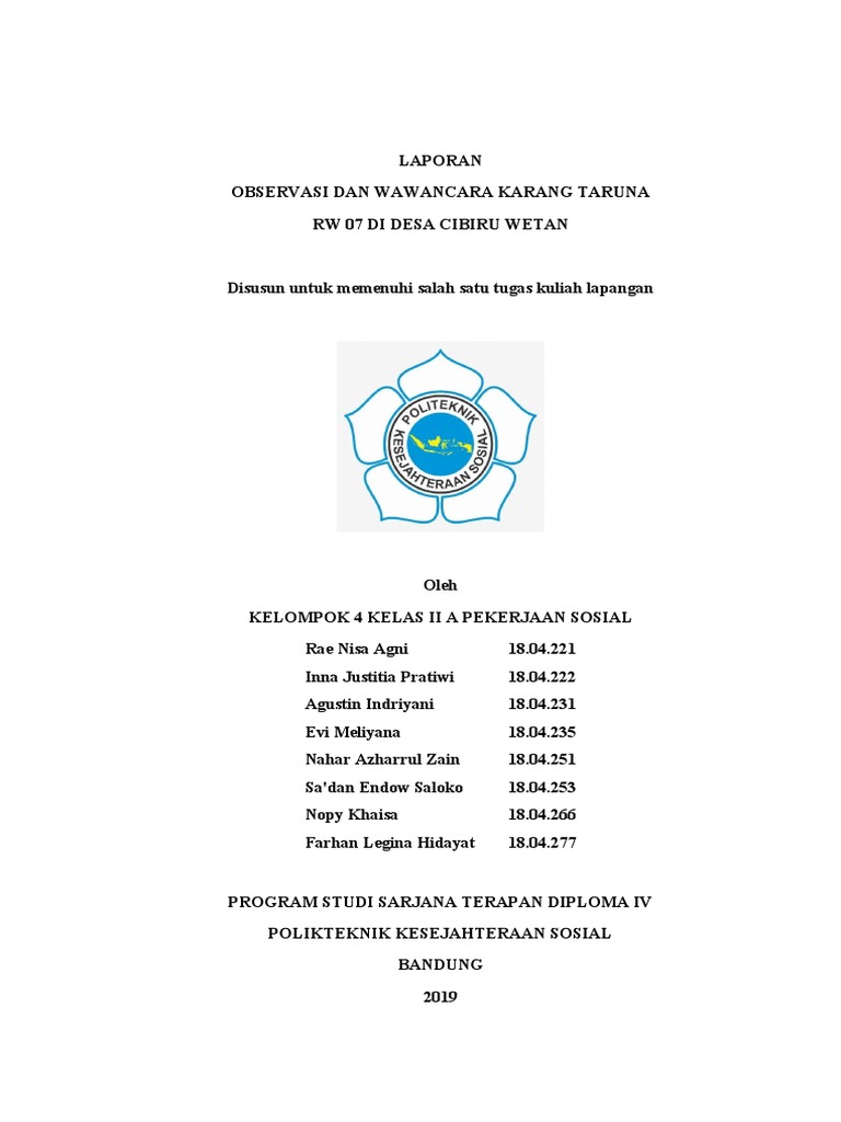 Laporan Kuliah Lapangan | PDF