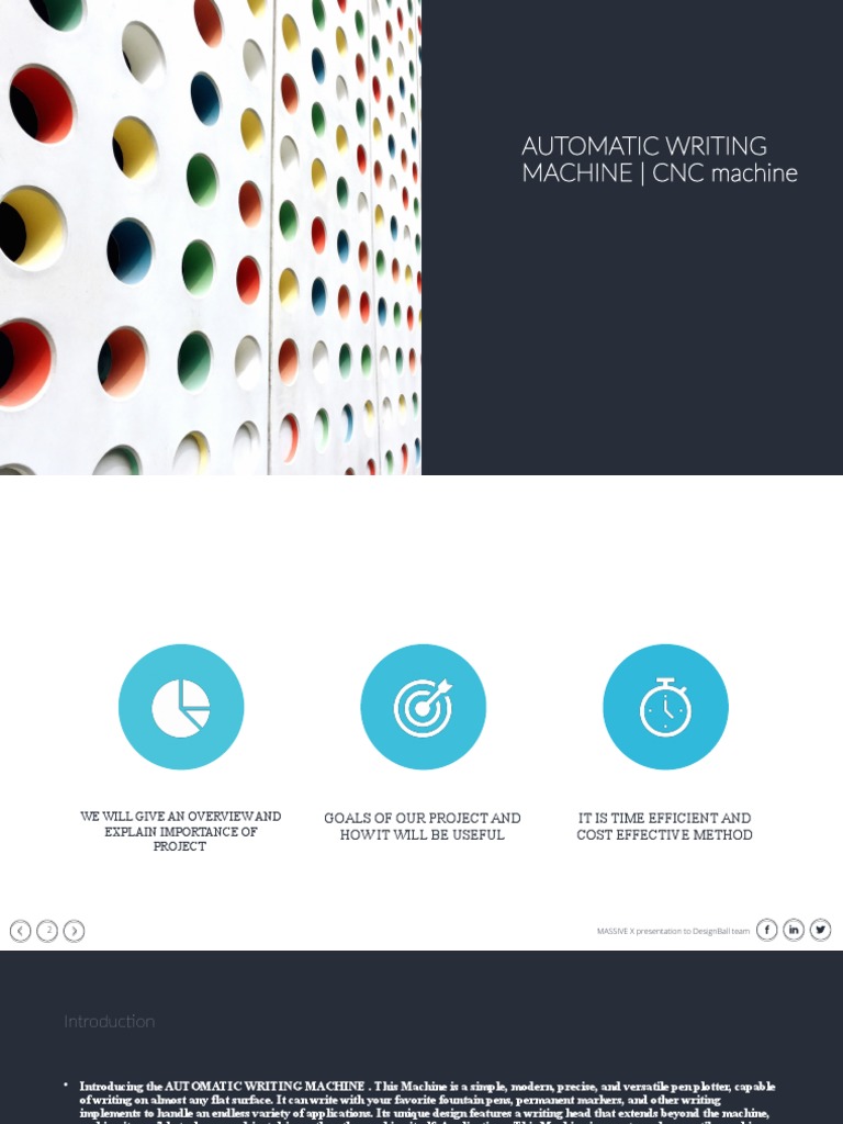 Automatic Writing Machine | PDF | Electric Motor | Printer (Computing)