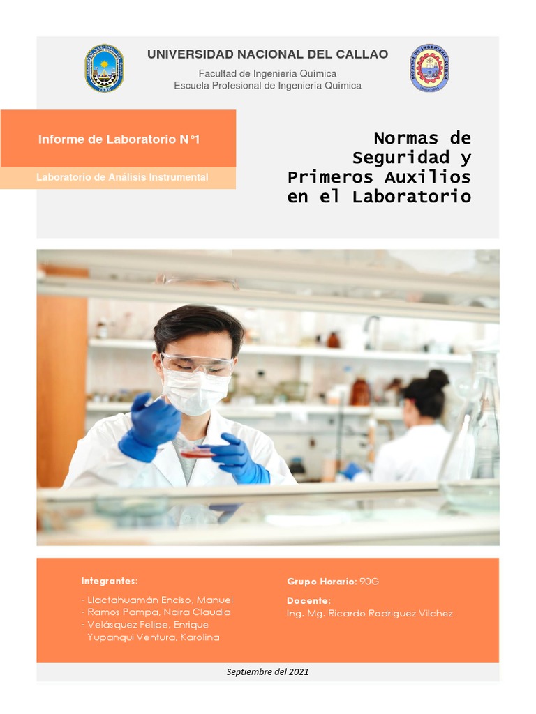 Seguridad y Auxilios en Laboratorio | PDF | Agua | Laboratorios