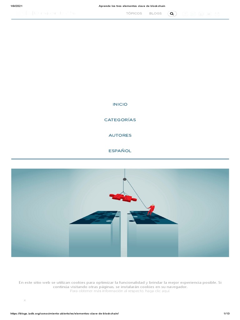 Aprende Los Tres Elementos Clave de Blockchain | PDF | Cookie HTTP ...