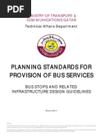 VicRoads Bus Stop Guidelines | PDF | Bus | Traffic