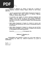 Bid Securing Declaration Form | PDF | Notary Public | Affidavit