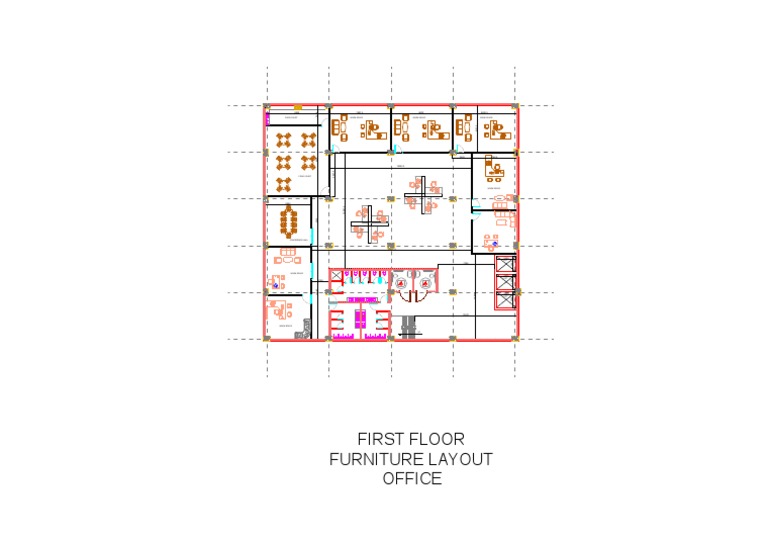 Office Furniture Layout | PDF