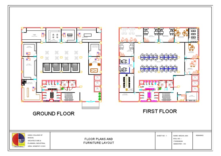 1 Floor Plan and Furniture Layout | PDF
