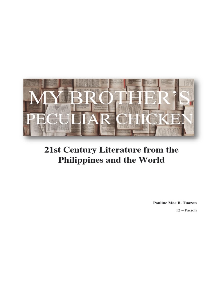 21st Tuazon Pauline My Brothers Peculiar Chicken | PDF | Chicken ...