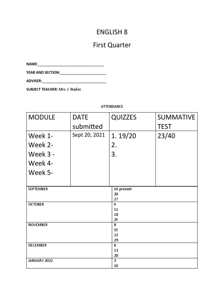 Format Class Recordindividual 2 | PDF