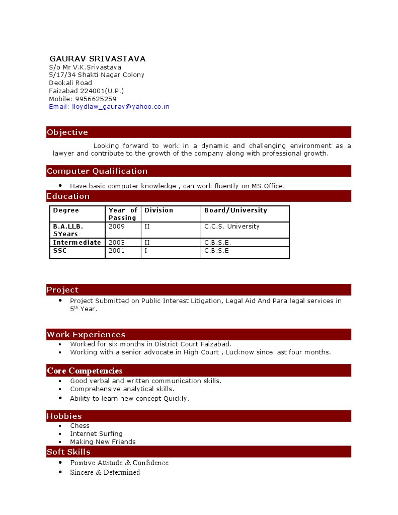 Gaurav CV | PDF