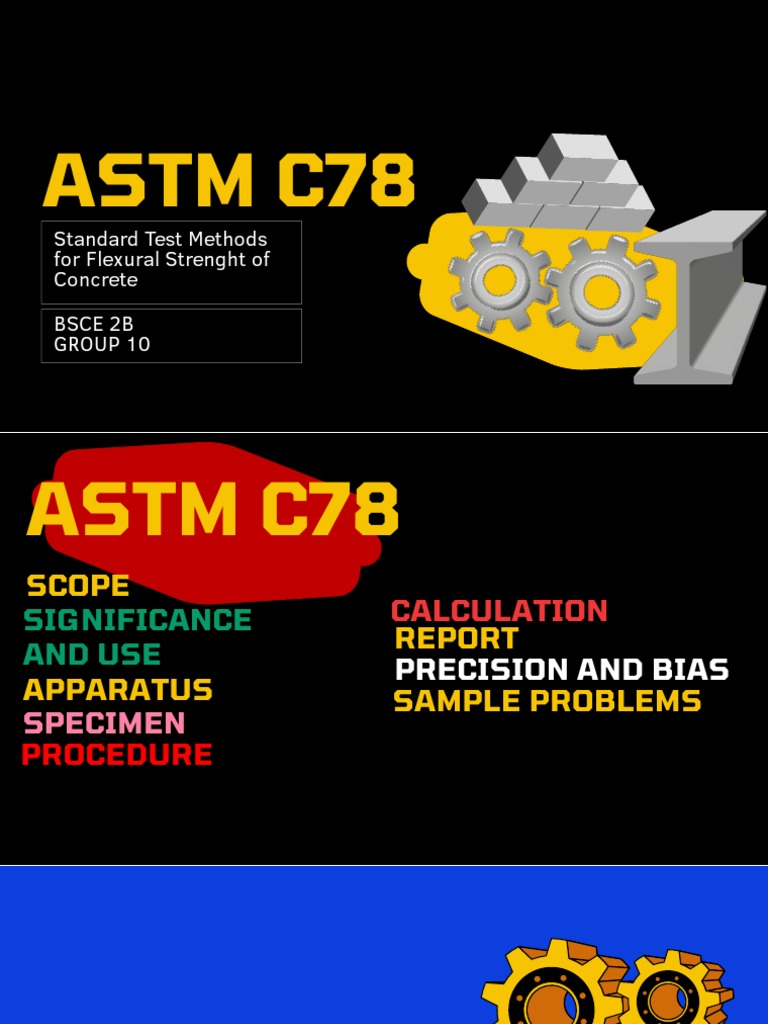 Astm C78 - Group10 | PDF | Fracture | Concrete