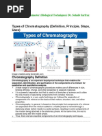 Chromatography Notes | PDF | Chromatography | Thin Layer Chromatography
