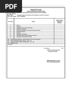 Draft Contoh CCO Dan Justifikasi Teknis | PDF | Teknologi & Rekayasa