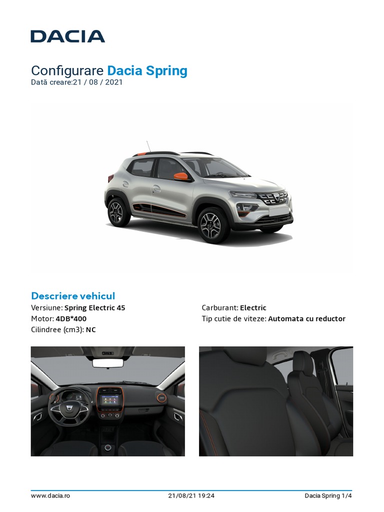 Dacia Spring | PDF