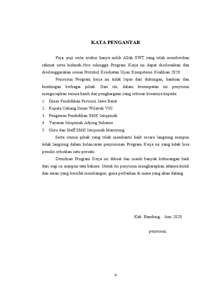Kata Pengantar Ukk | PDF